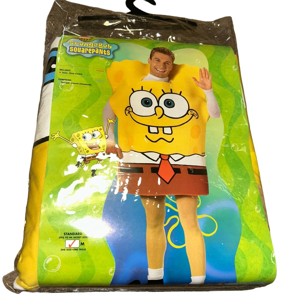 Spongebob Squarepants Adult Halloween Costume Size Me… Gem